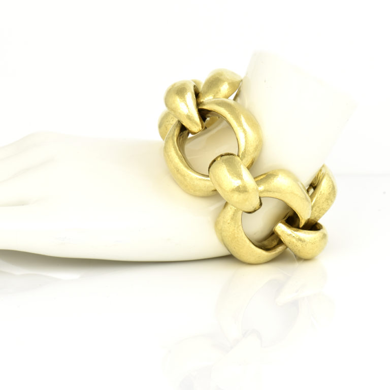 Chunky Round Link Chain Bracelet - Vaubel Designs