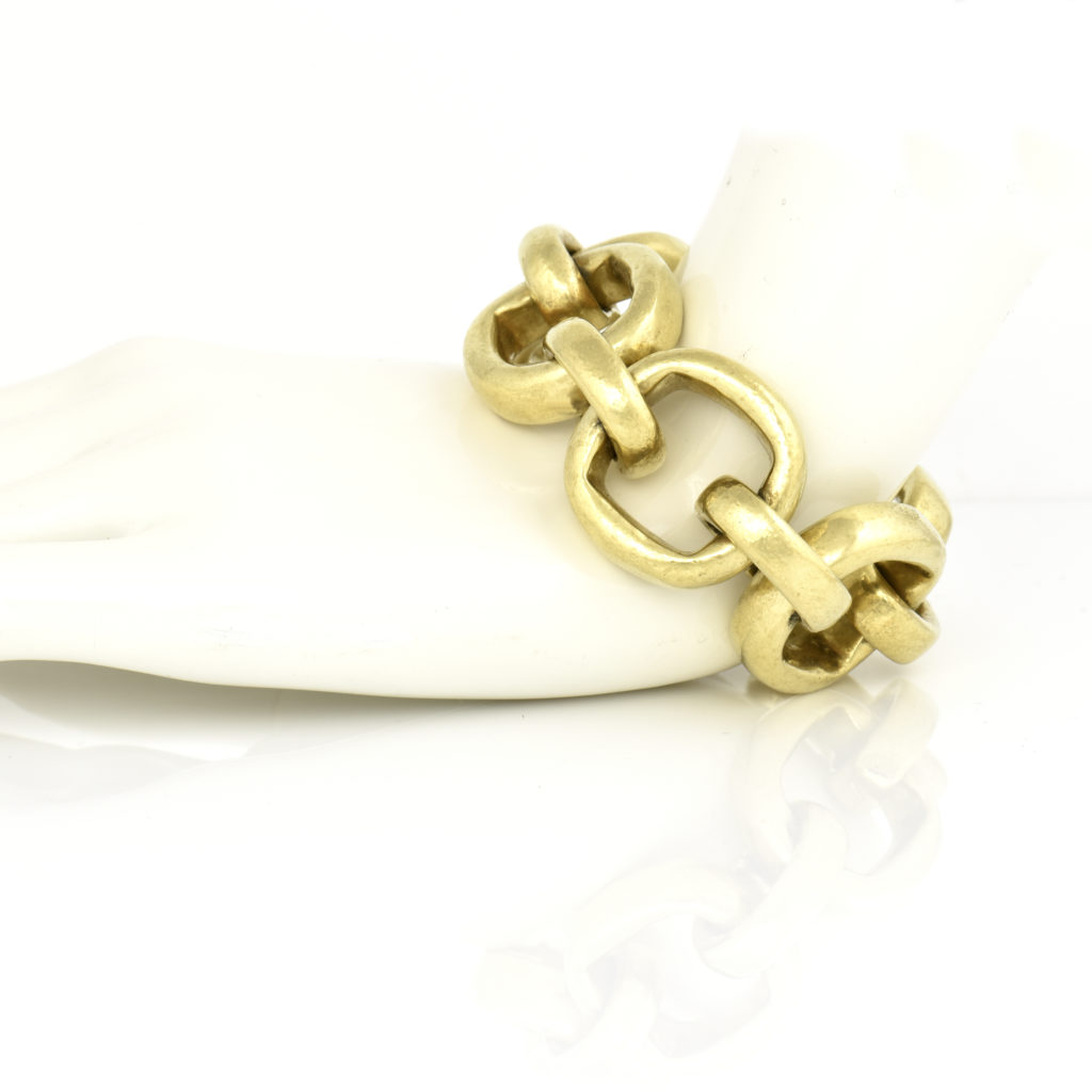 Skinny Square Link Bracelet - Vaubel Designs